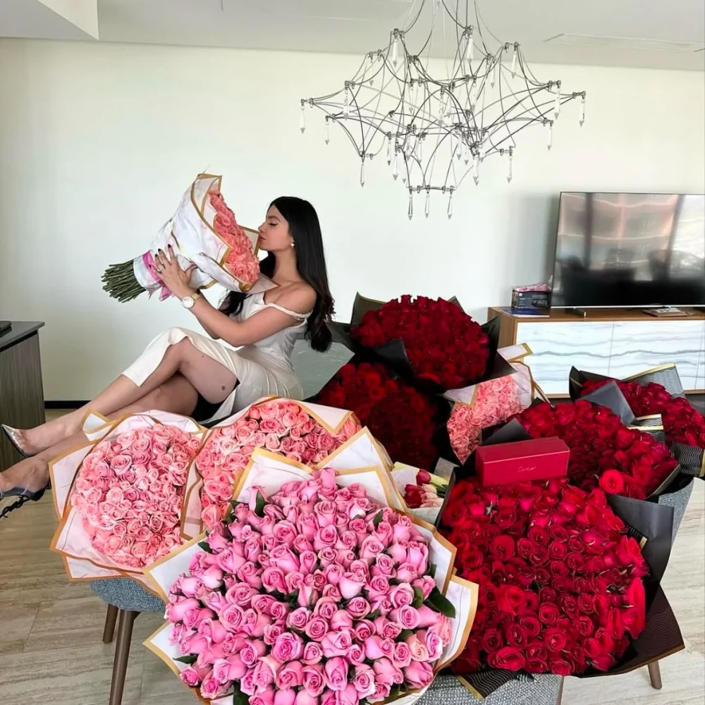 Bouquet de 150 roses rouge | Livraison à Belfort | Trésors Fleuris